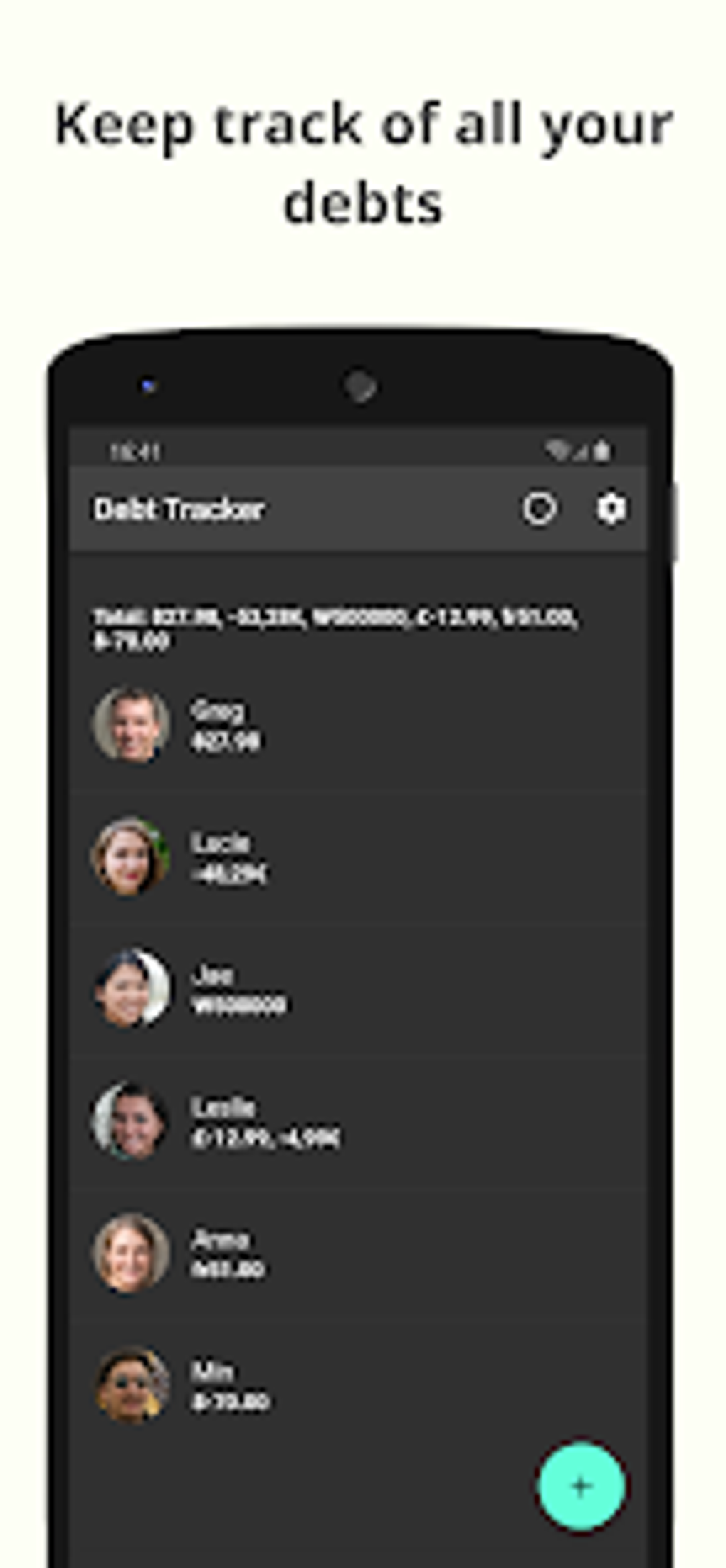 Debt Tracker Payment Tracker para Android - Descargar