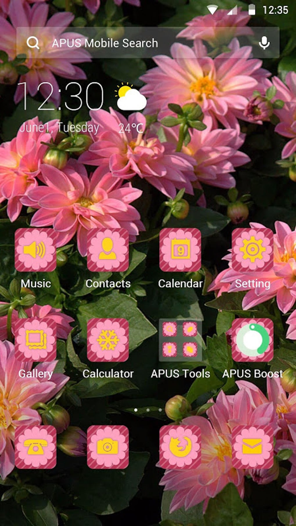 Flowers|APUS Launcher theme APK for Android - Download