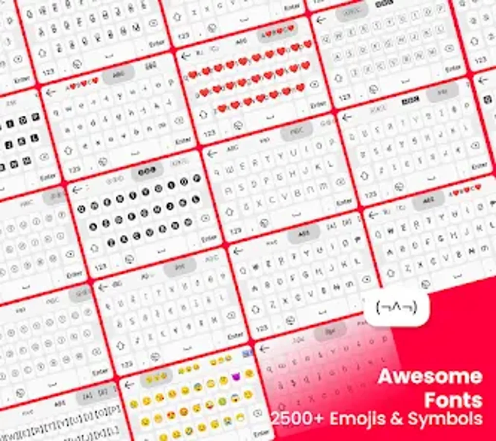 Android 용 Fonts Keyboard - Fonts Emoji - 다운로드