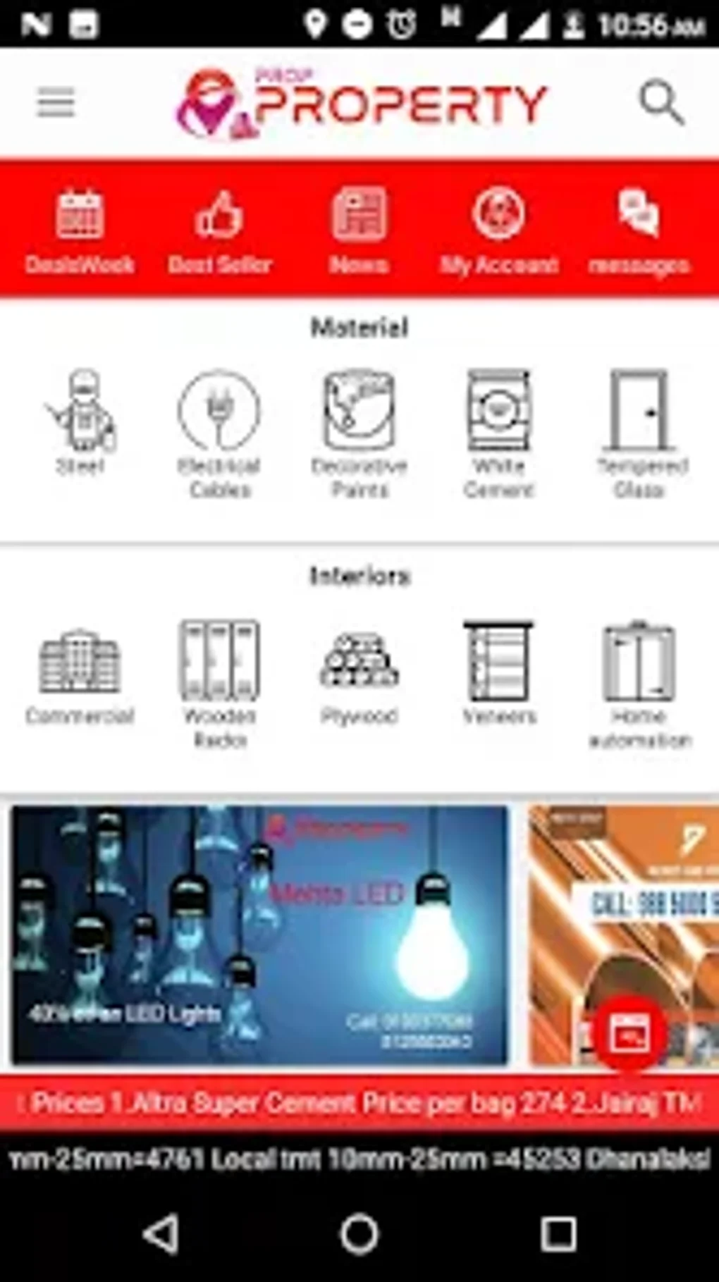 Properties Flats Building Ma pour Android - Télécharger