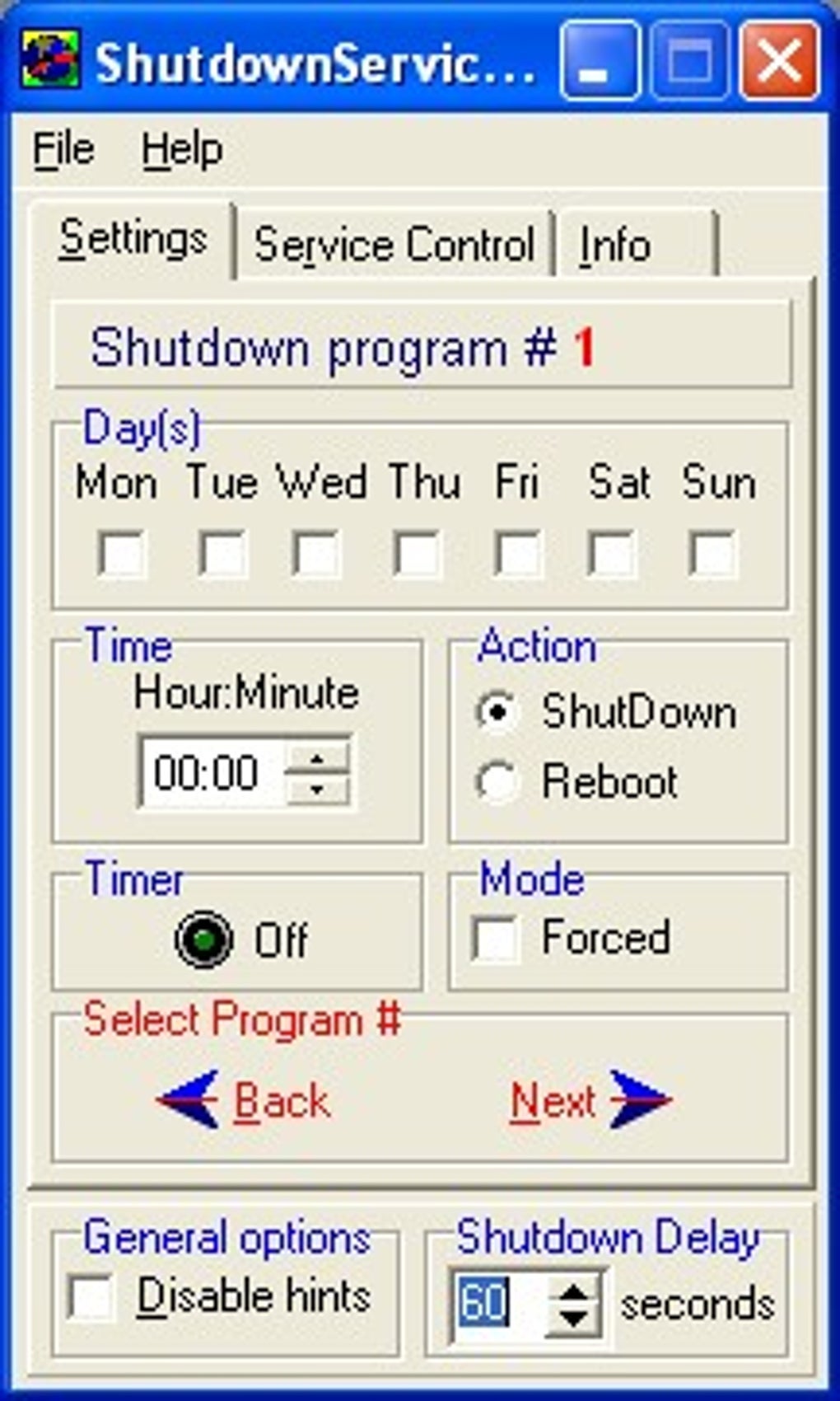 ShutdownService - Descargar