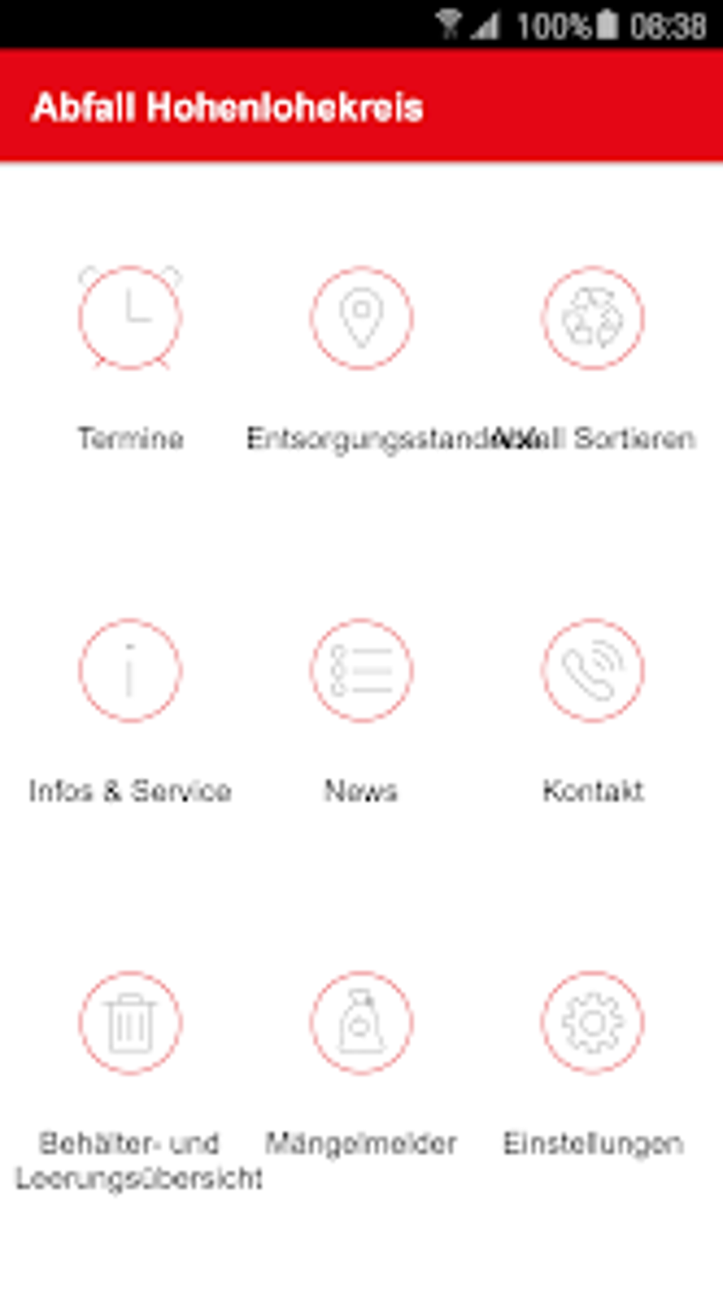 Abfallinfo HOK for Android - Download