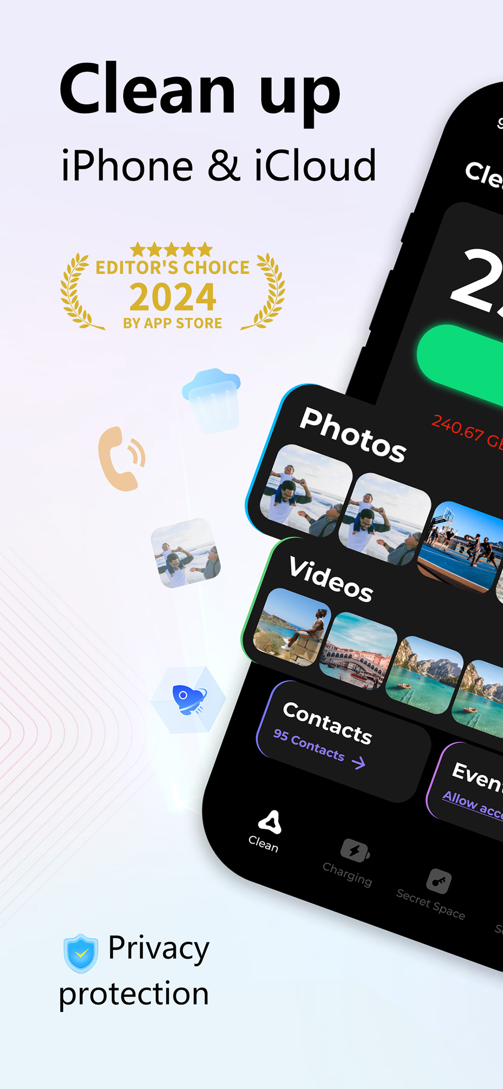 Cleaner Ace: AI Clean storage para iPhone - Descargar