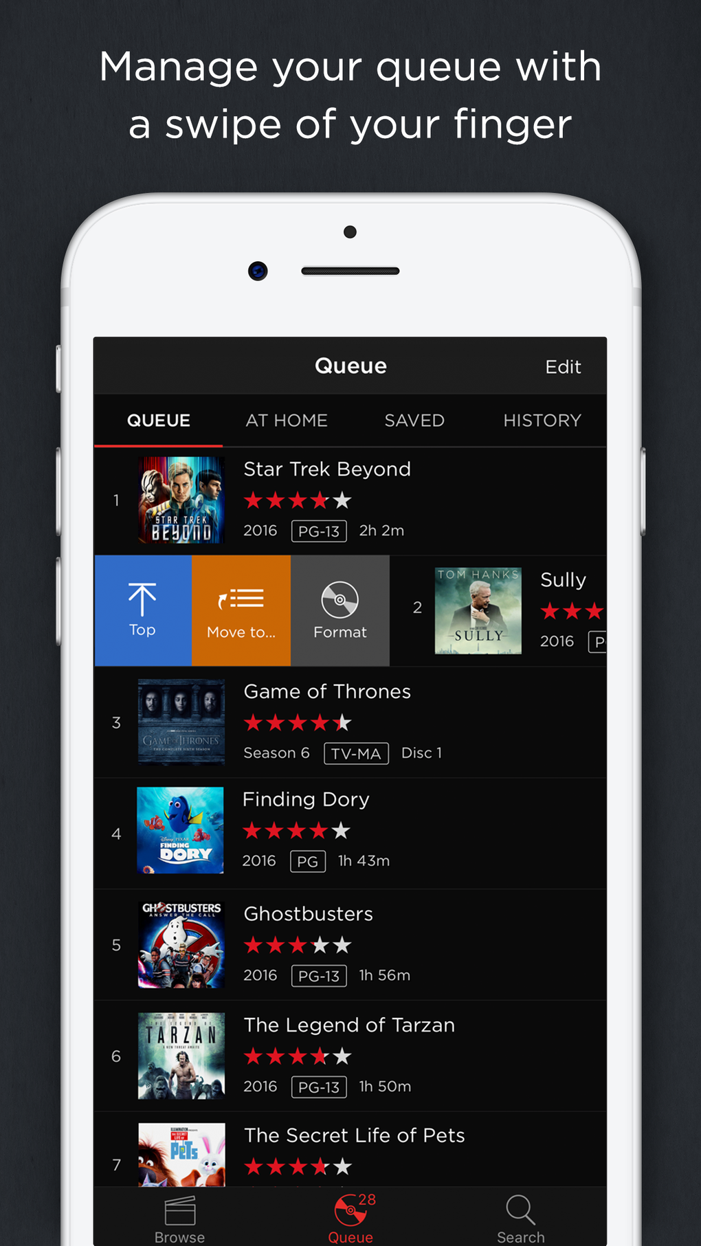 DVD Netflix para iPhone - Descargar