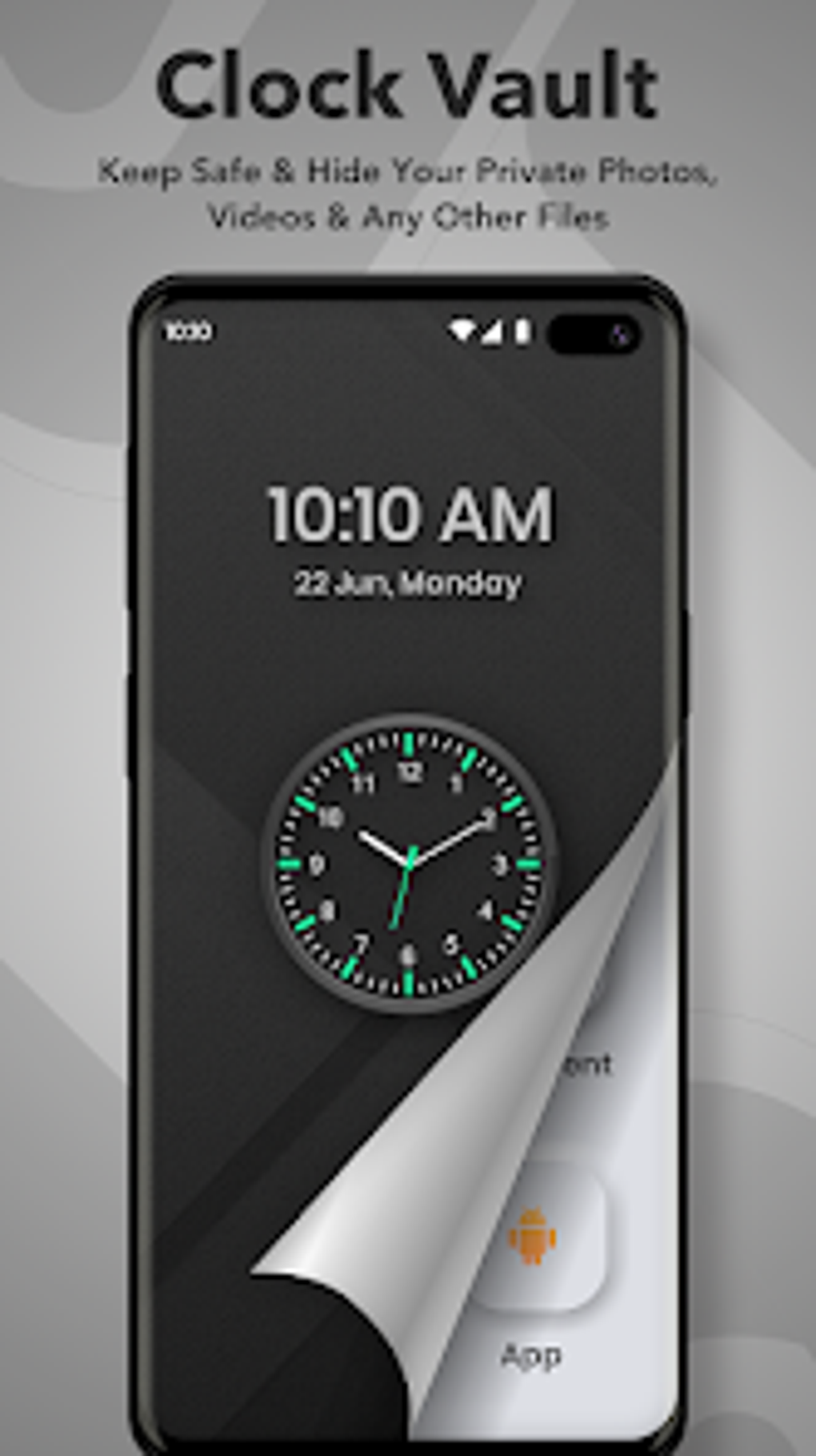 Clock Vault : Secret Photo Vid pour Android - Télécharger