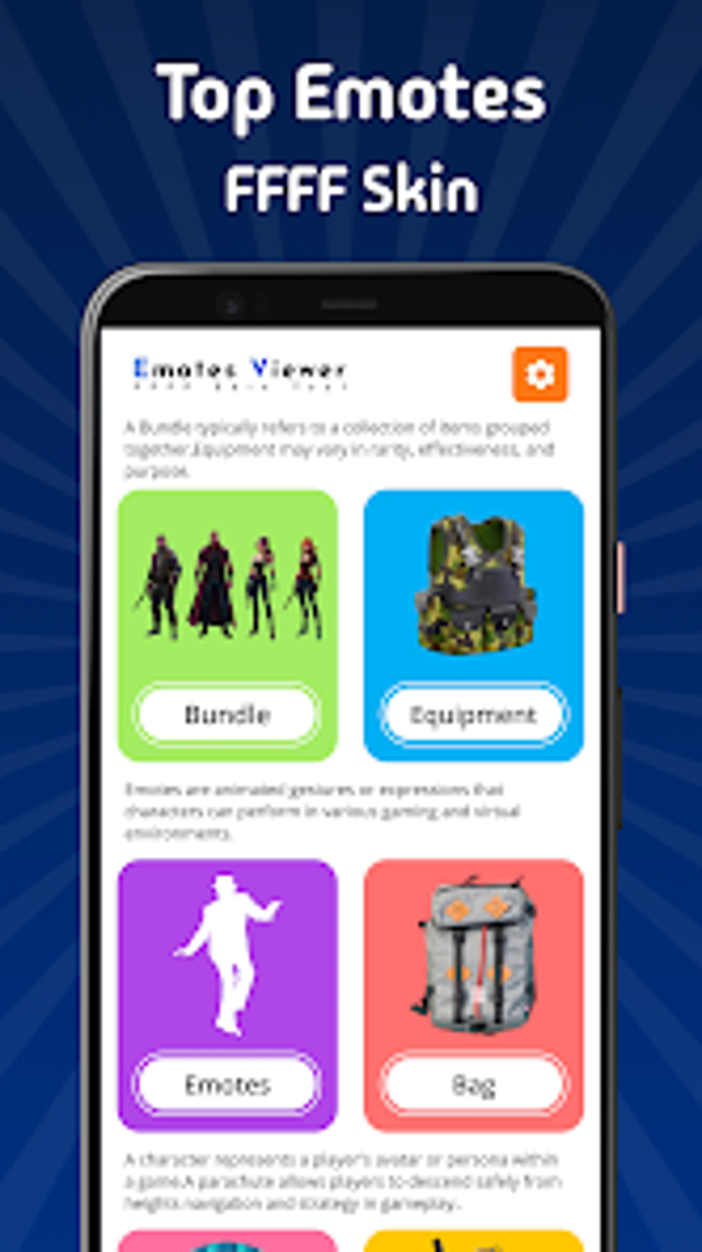 Android 용 Emotes Viwer FFFF Skin Tool - 다운로드