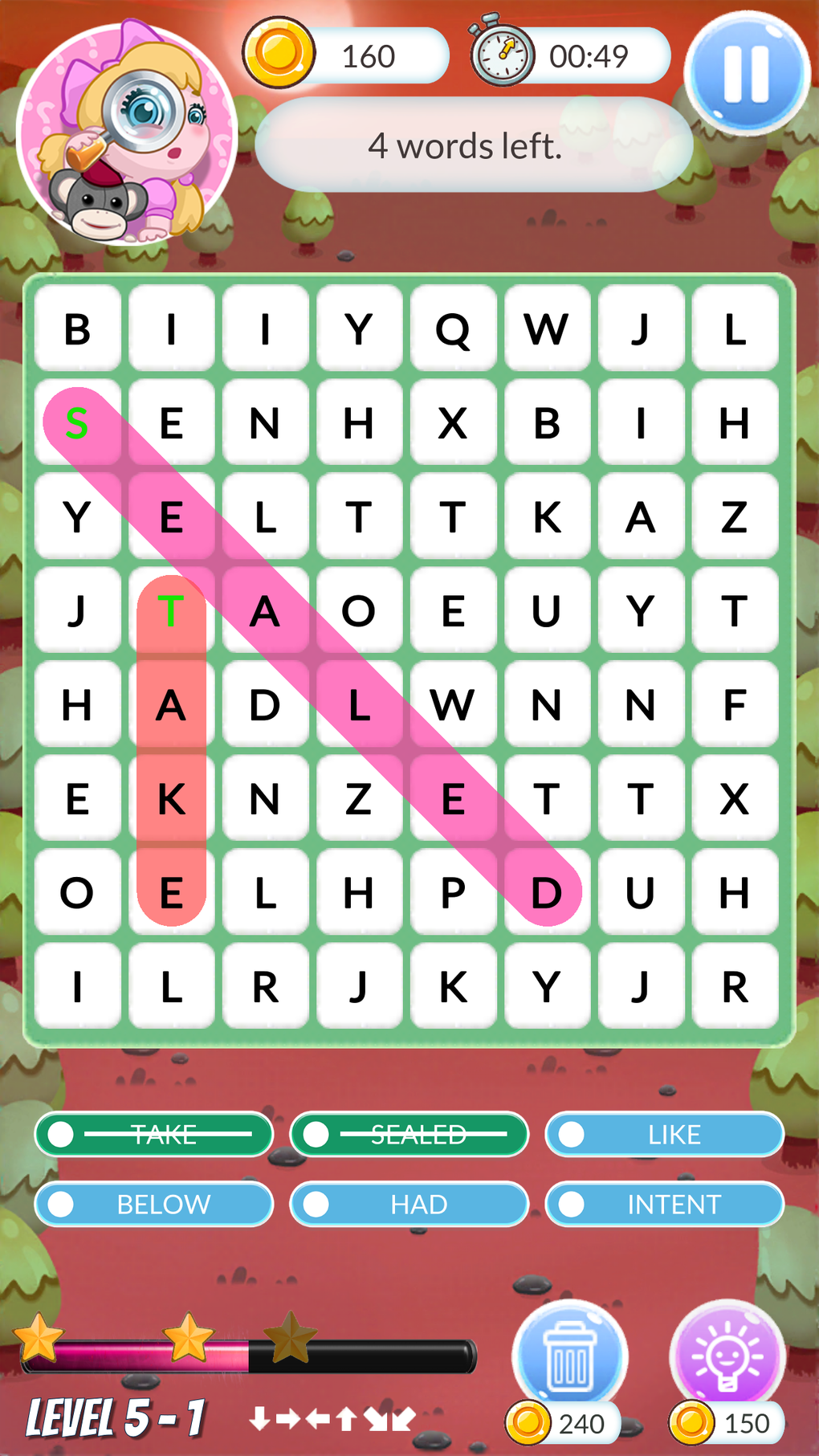 Word search find hidden words for iPhone - Download