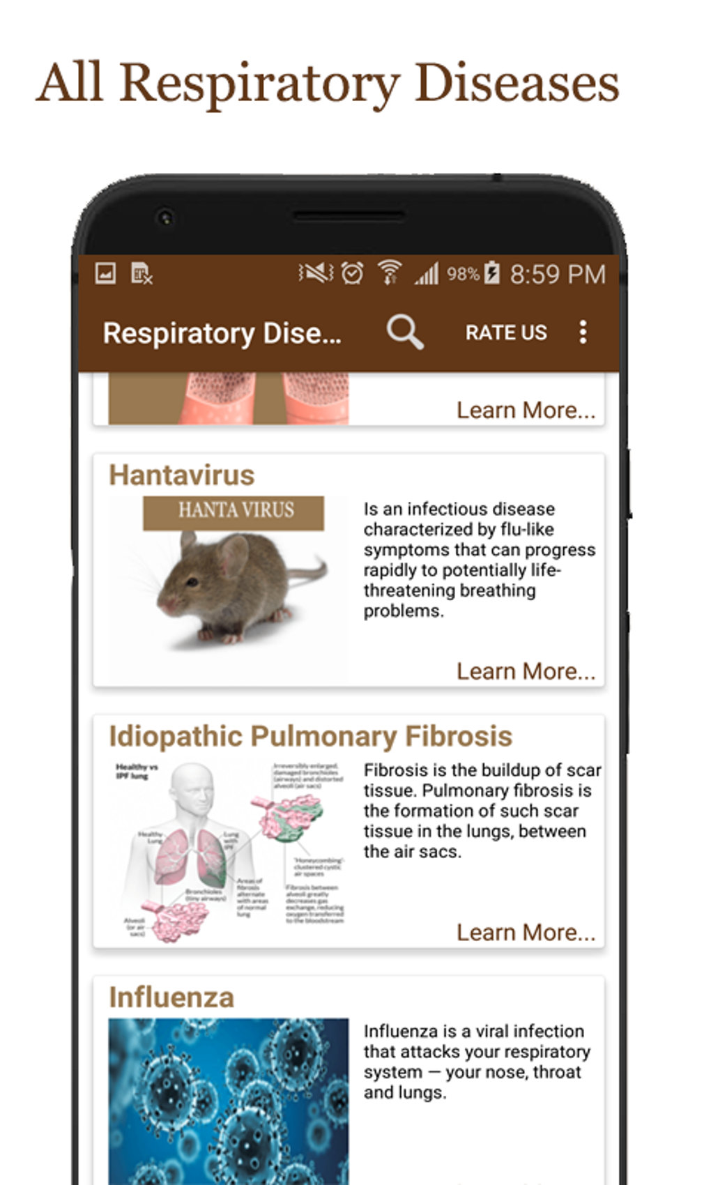All Respiratory Disease and Treatment for Android - Download