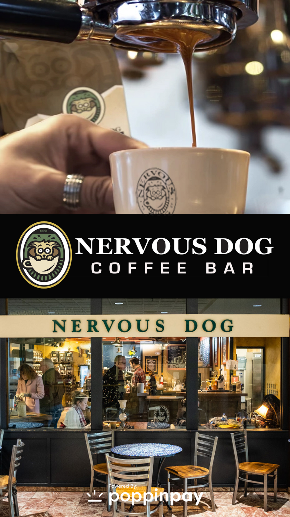 Nervous Dog Coffee for iPhone - Download