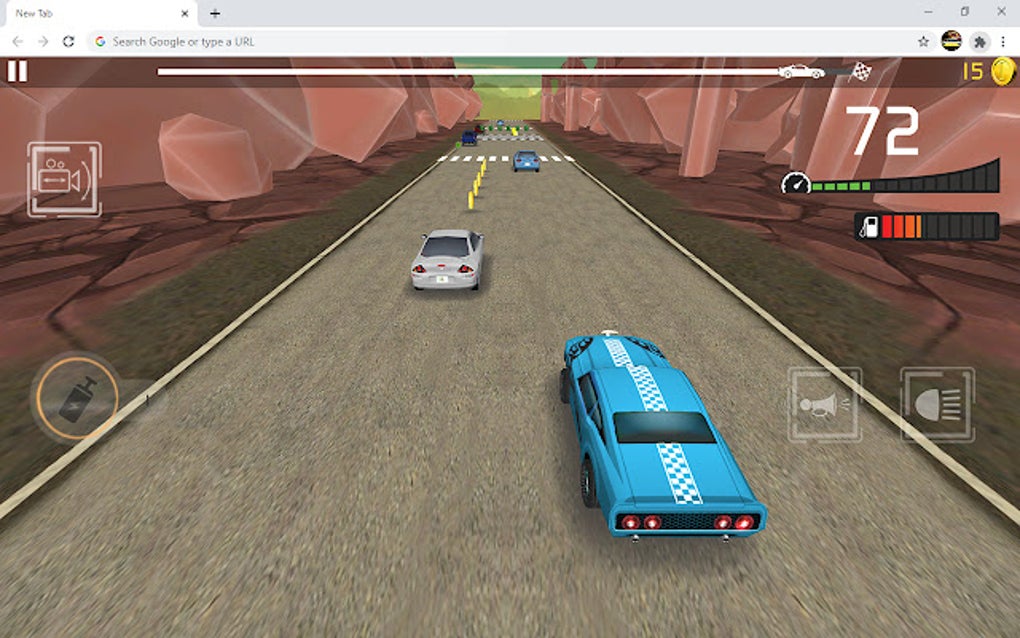Traffic Car Revolt Game для Google Chrome - Расширение Скачать