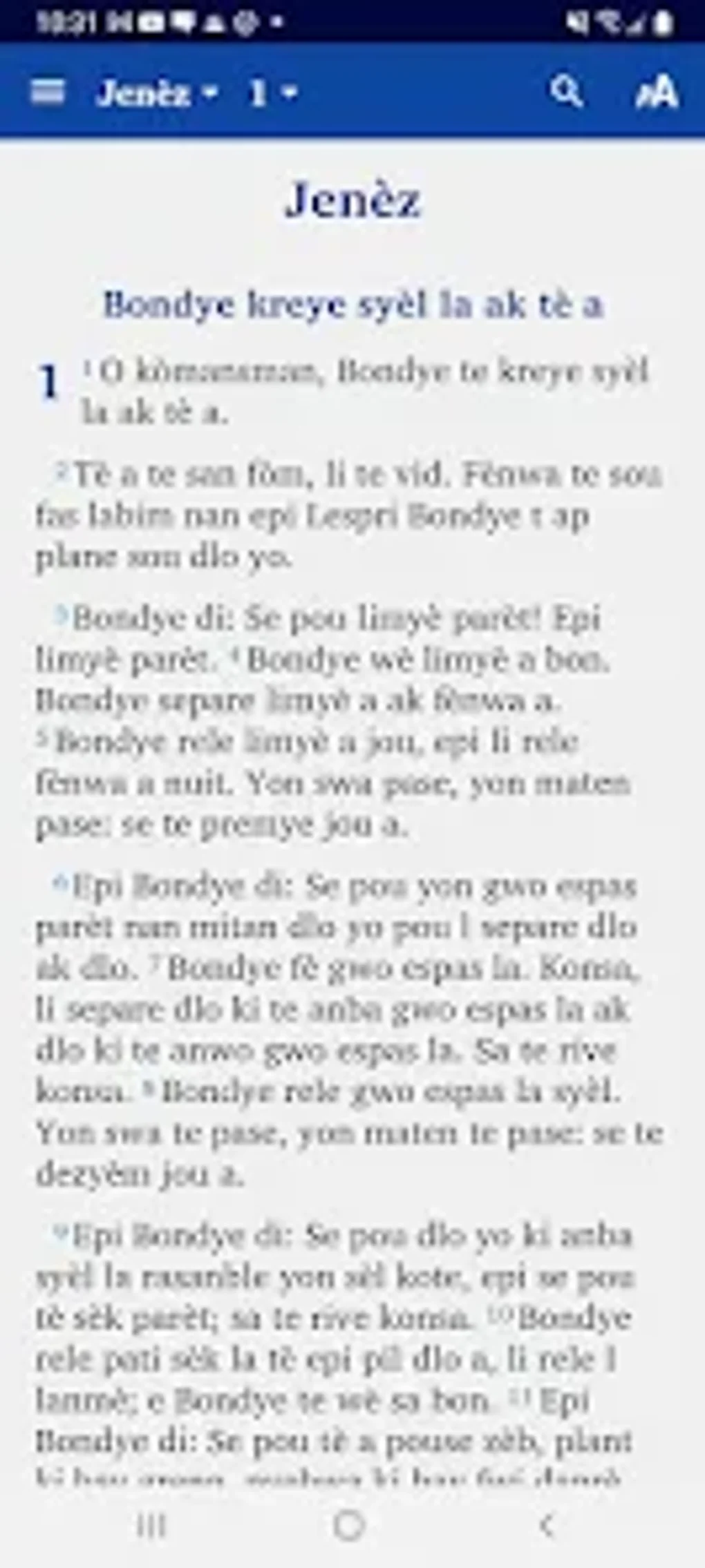 Haitian Creole Bible para Android - Descargar