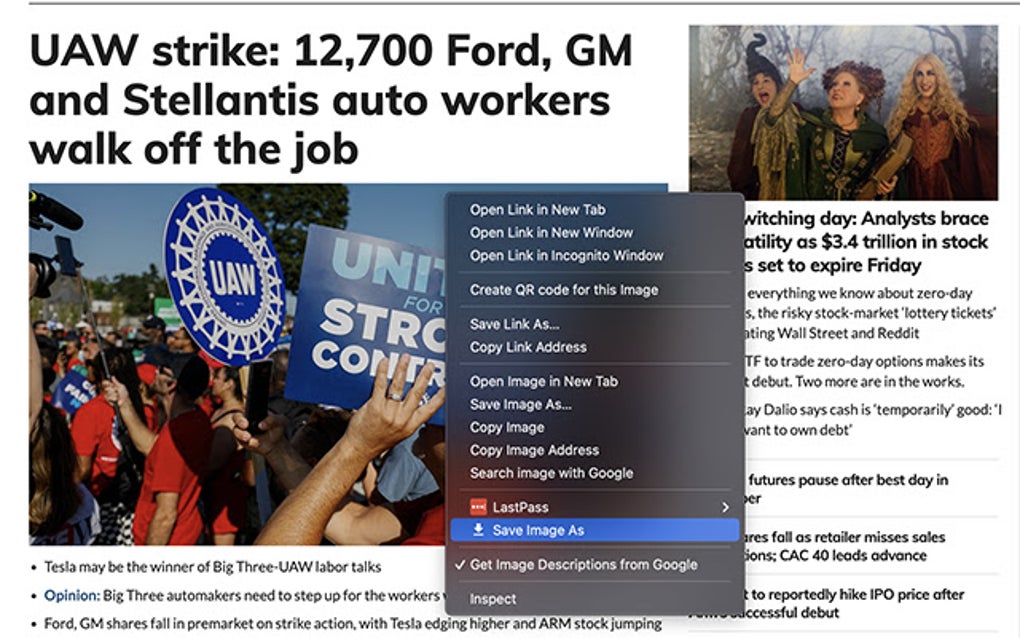 Save Image As for Google Chrome - Extension Download