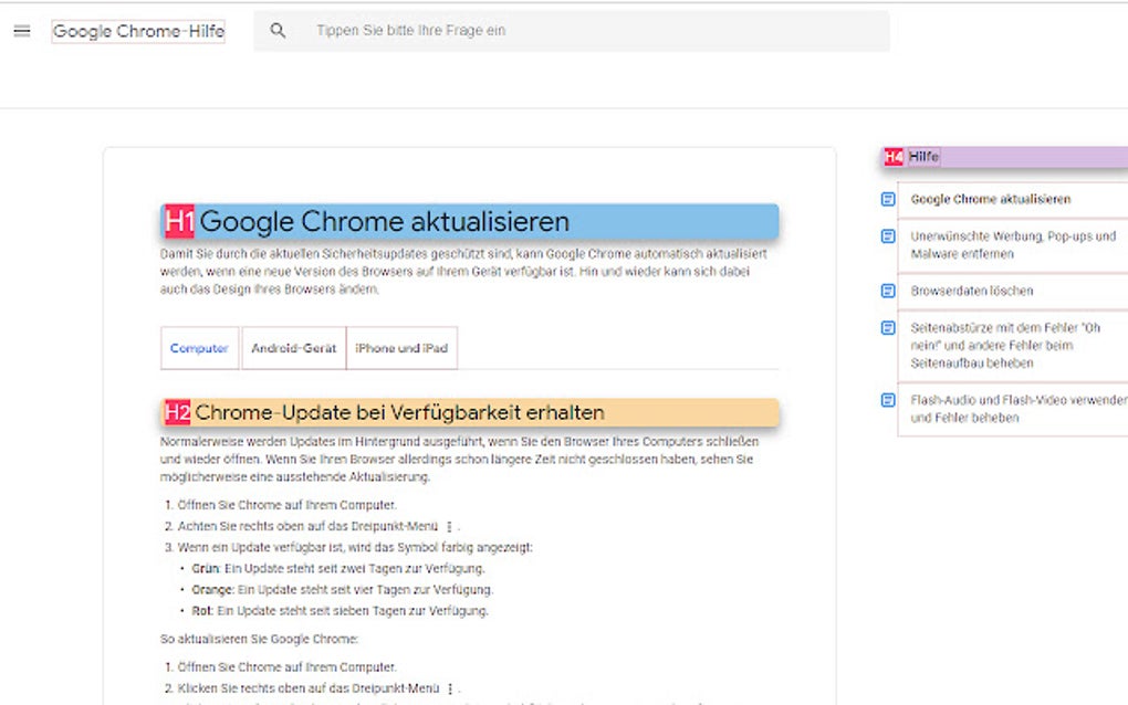 Heading Tag Markup for Google Chrome - Extension Download Heading Tag Markup for Google Chrome - Extension Download