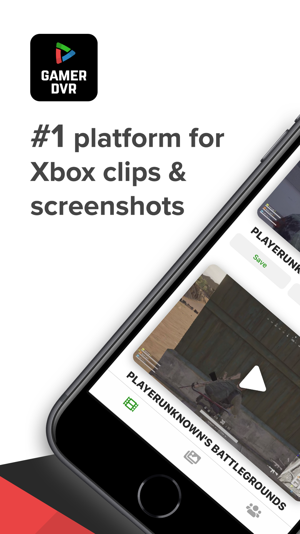Gamer DVR - Share game clips para iPhone - Descargar