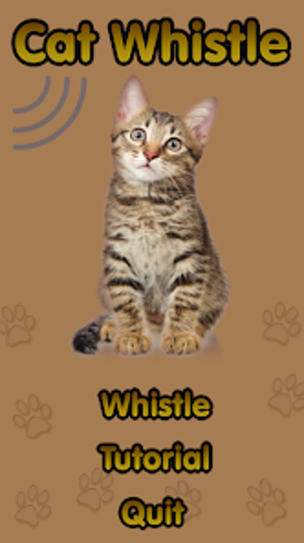 Cat Whistle Trainer para Android - Descargar
