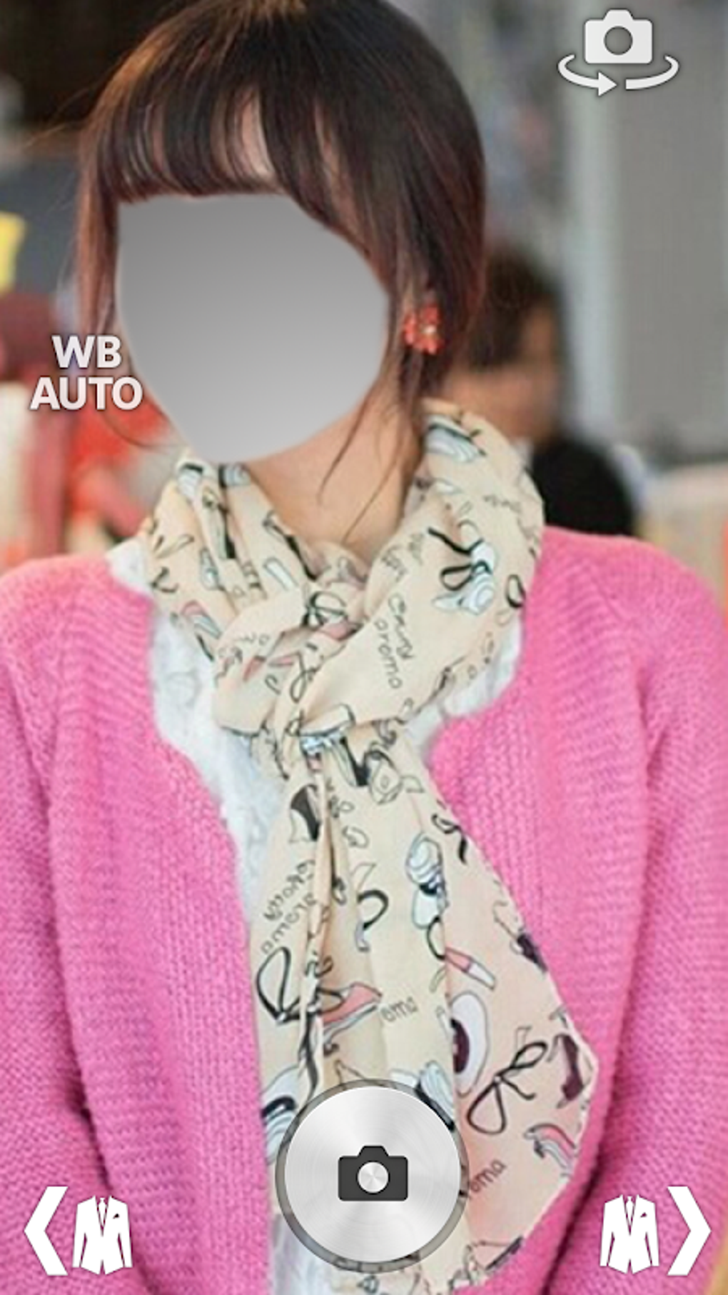 Girls Scarf costume montage photo frames APK for Android - Download