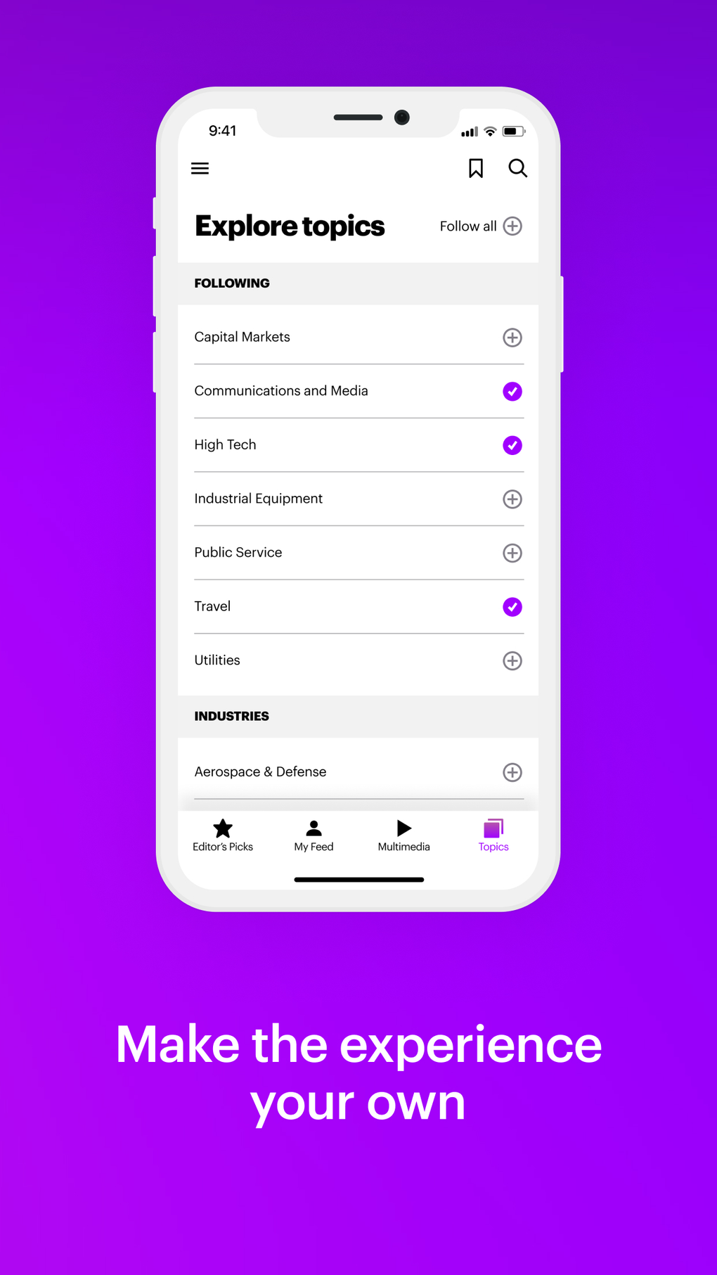 Accenture Foresight para iPhone - Descargar