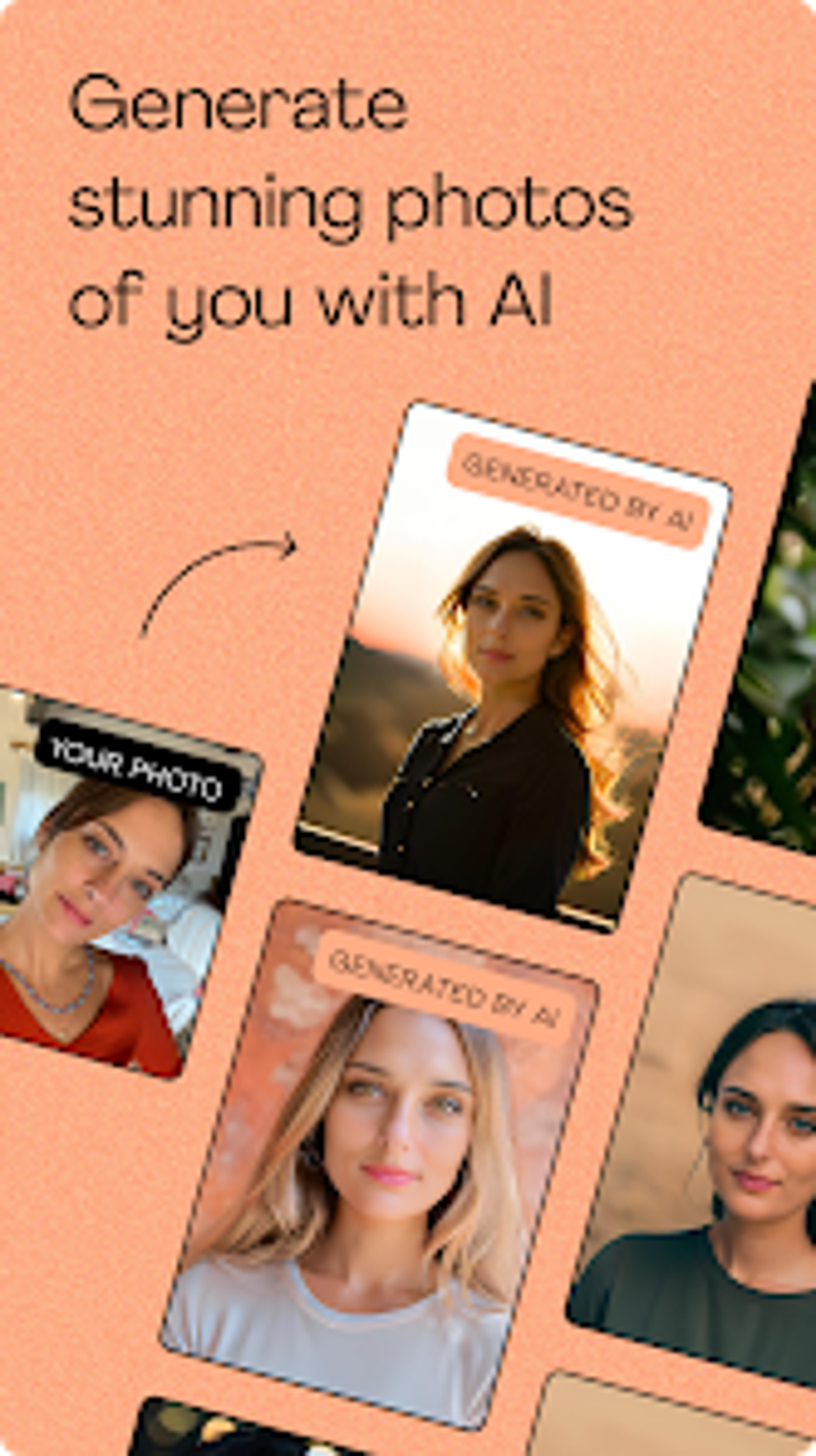 Retake - AI Portrait Generator for Android - Download