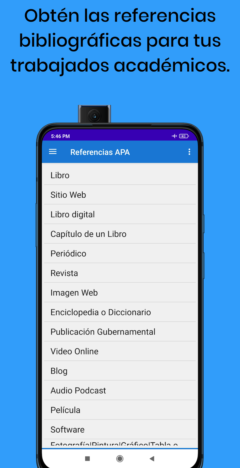 Normas APA Generador: GenerAPA para Android - Descargar