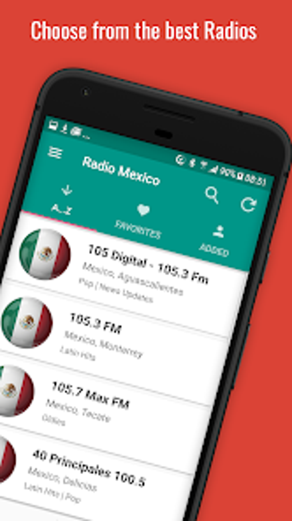Android için Radio México - İndir