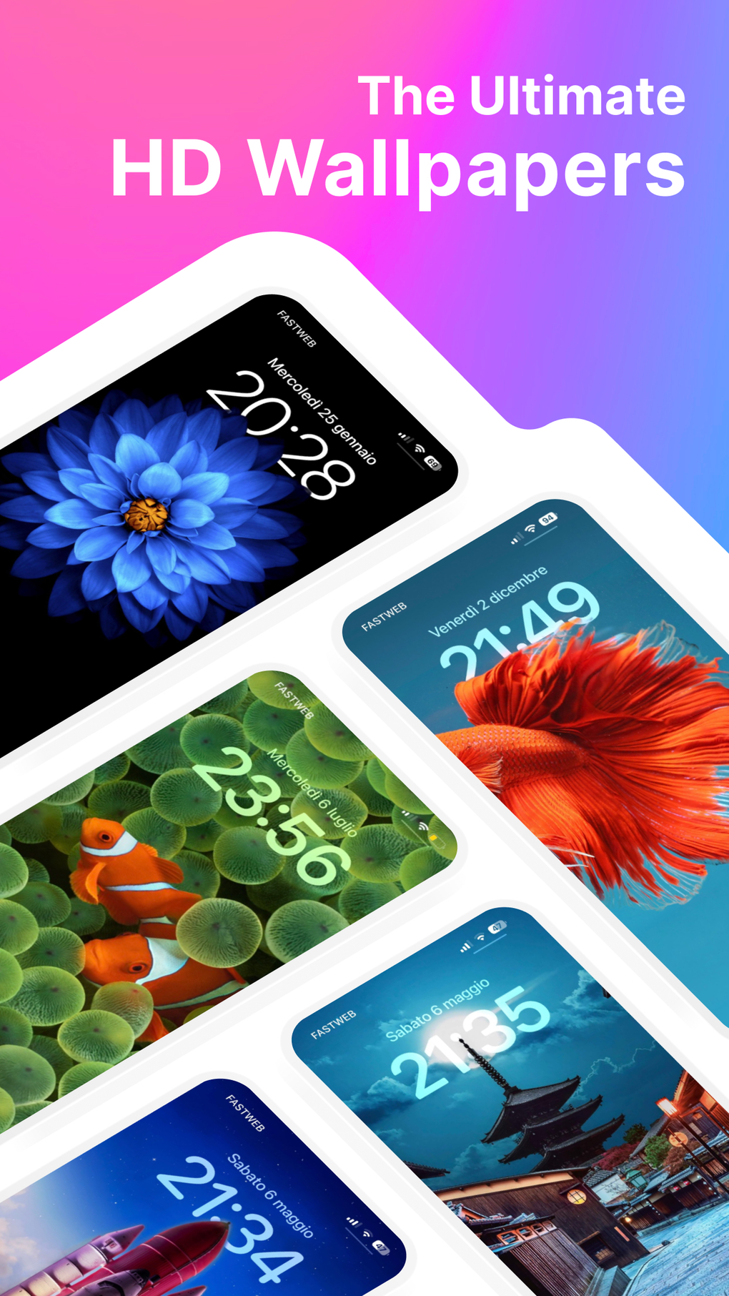 Wallpapers OS 17 - Dynamic for iPhone - Download