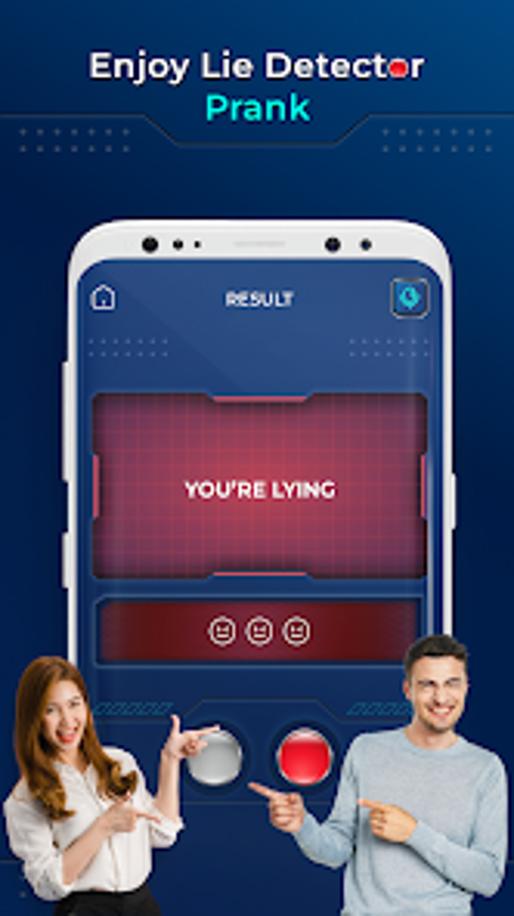 Lie Detector Simulator Prank cho Android - Tải về