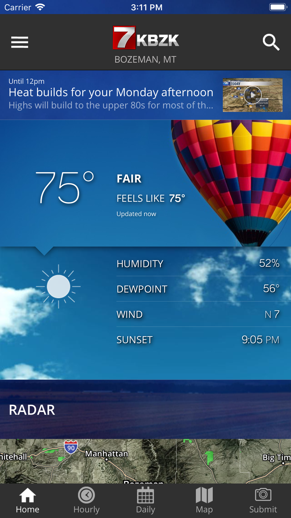KBZK Montana Weather para iPhone - Descargar