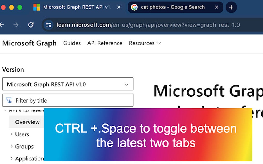 Last Two Tabs Toggler para Google Chrome - Extensión Descargar