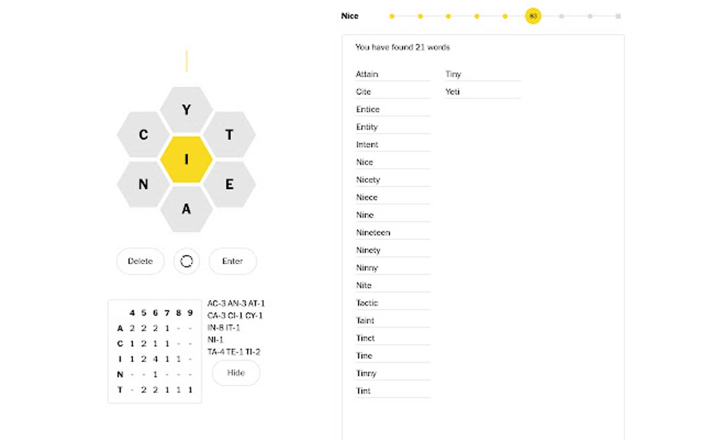 Spelling Bee Help para Google Chrome - Extensión Descargar