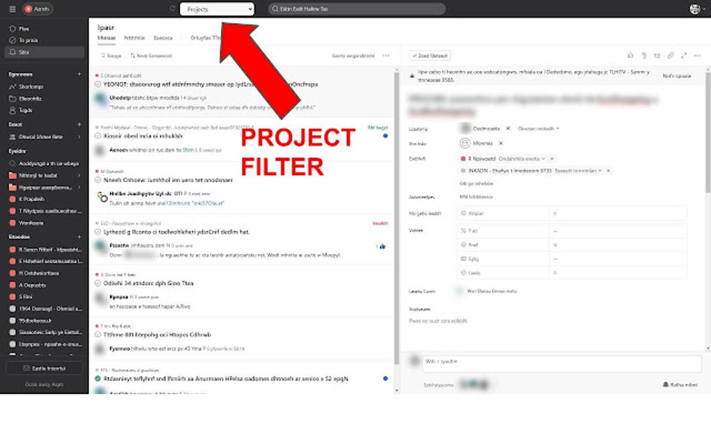 Inbox project filter for Asana para Google Chrome - Extensión Descargar