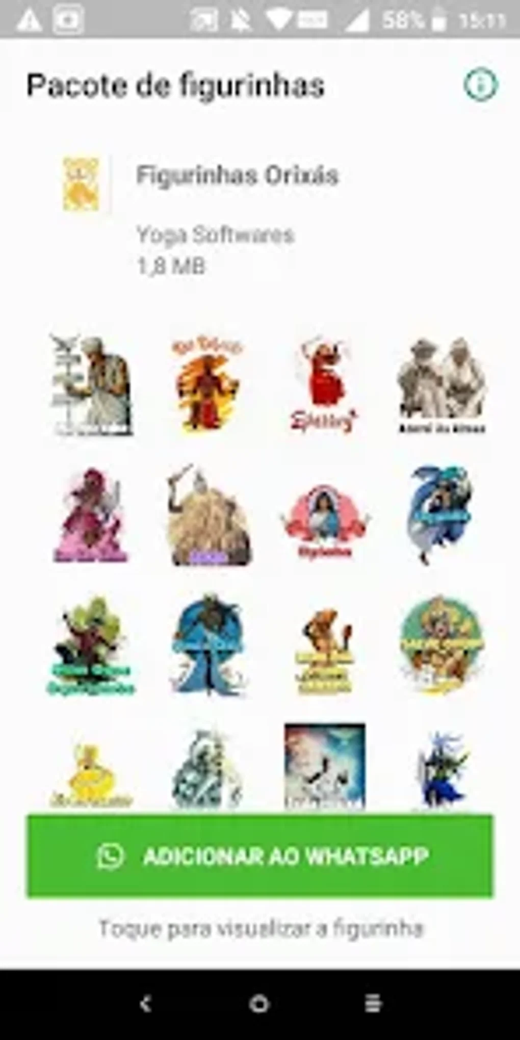 Figurinhas Orixás for Android - Download