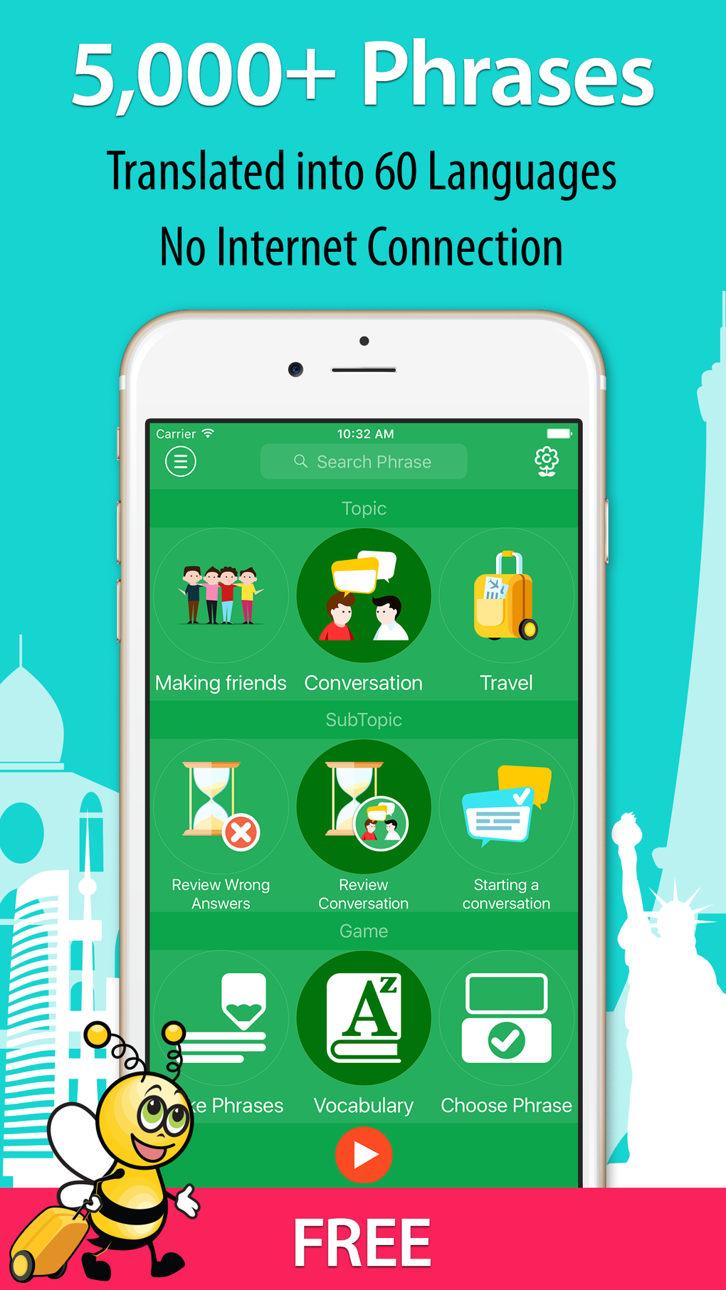 5000 Phrases - Learn Slovak Language for Free for iPhone - Download