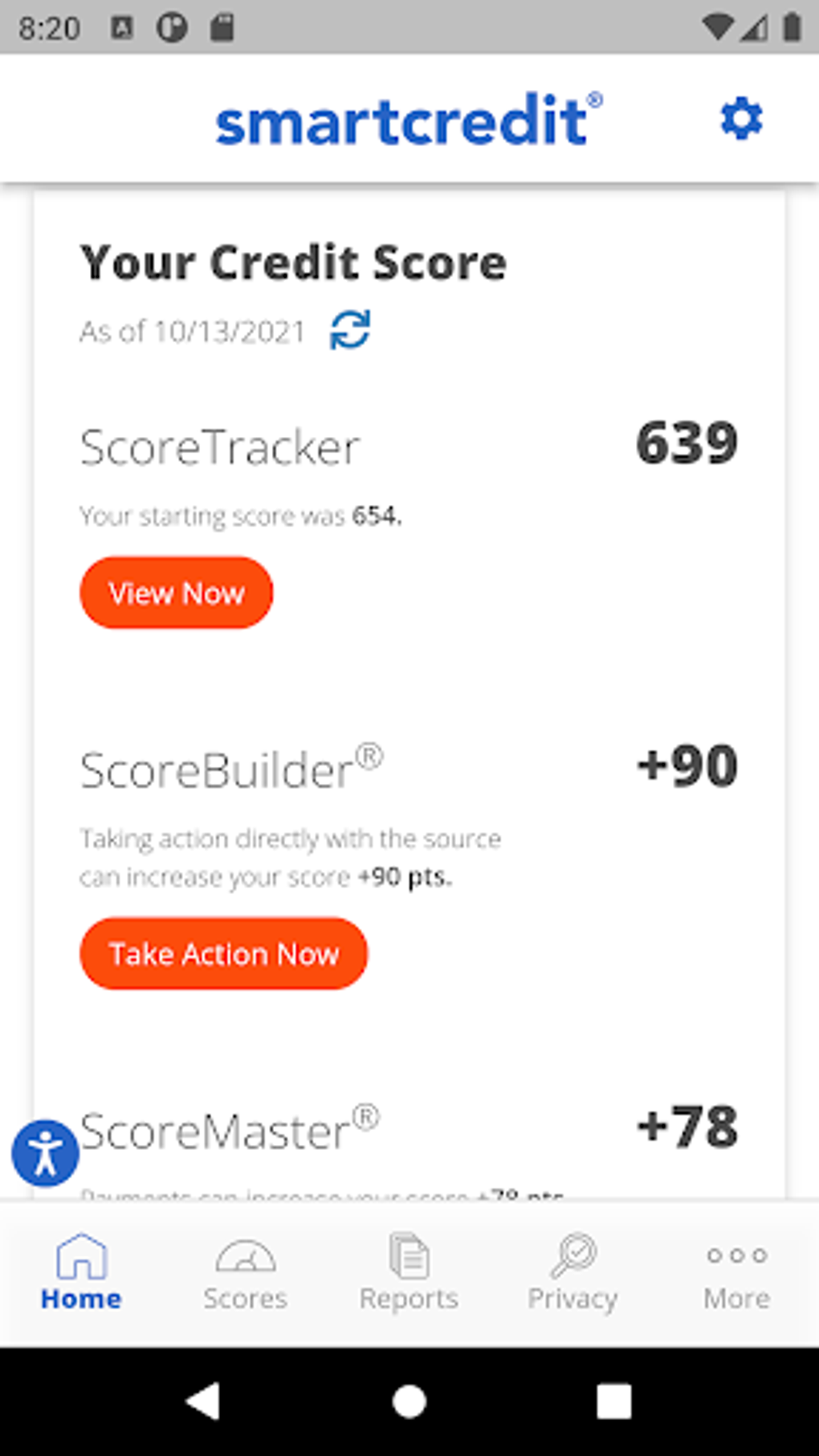 SmartCredit for Android - Download