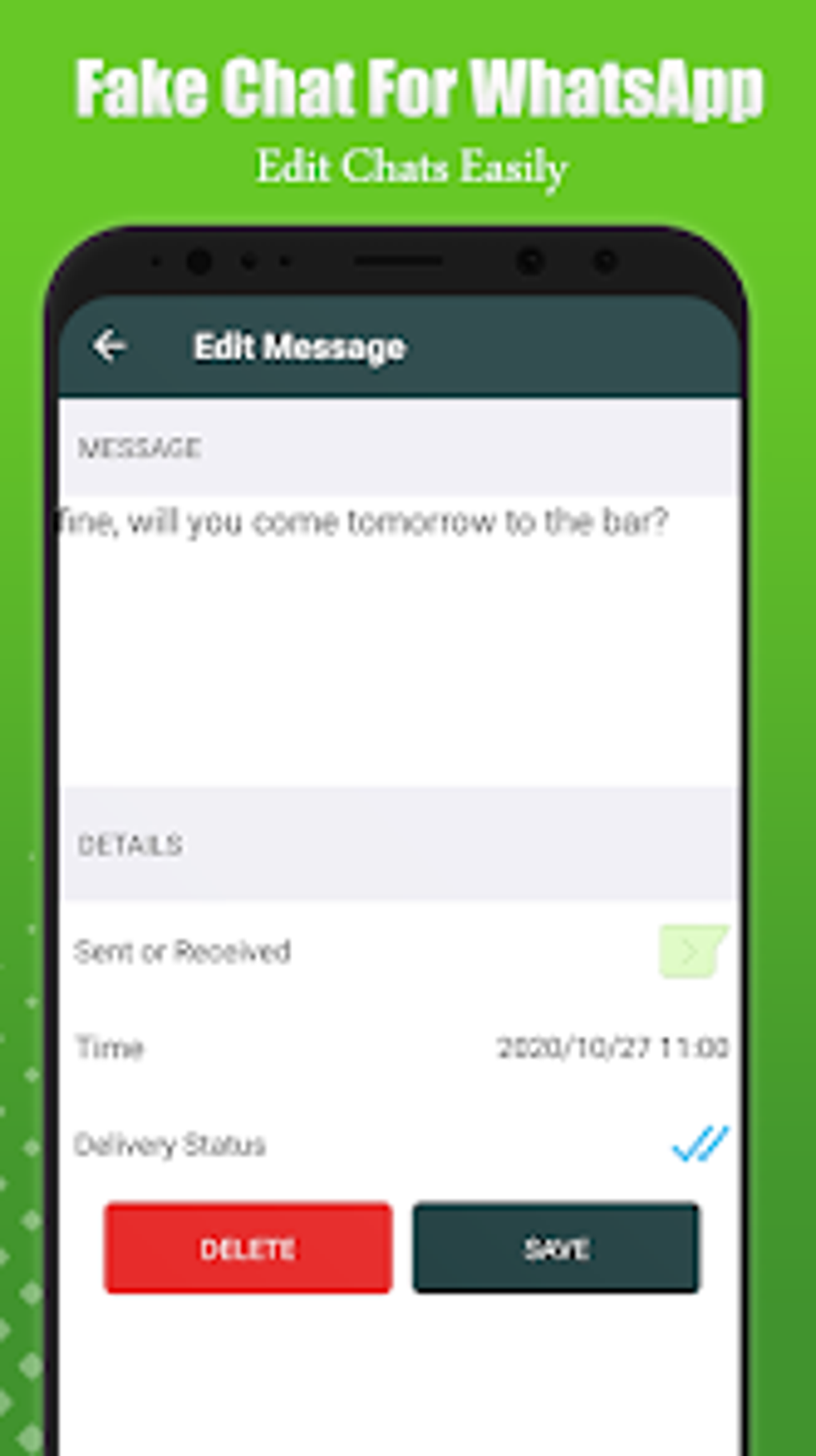 WhatsFake - Fake Chat Prank for Android - Download
