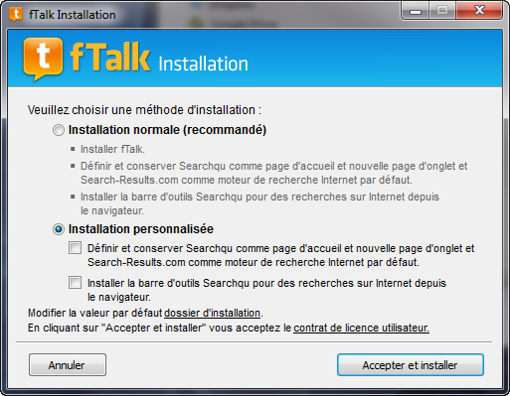 fTalk - Télécharger