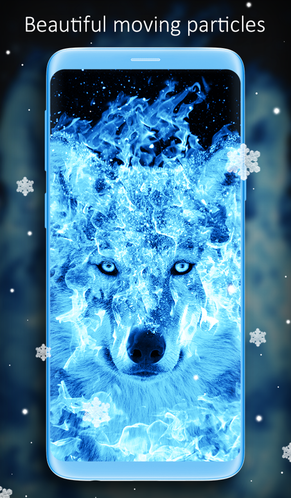Ice Fire Wolf Wallpaper APK for Android - Download