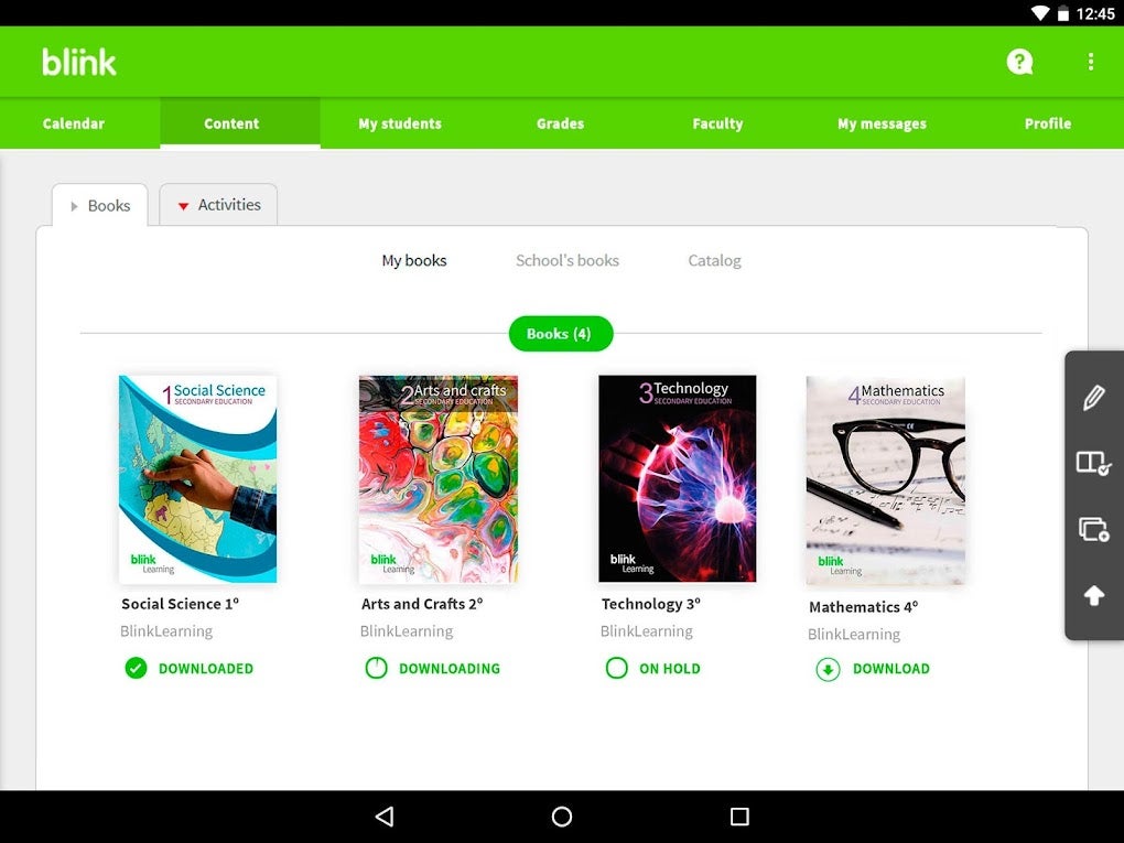 BlinkLearning pour Android - Télécharger