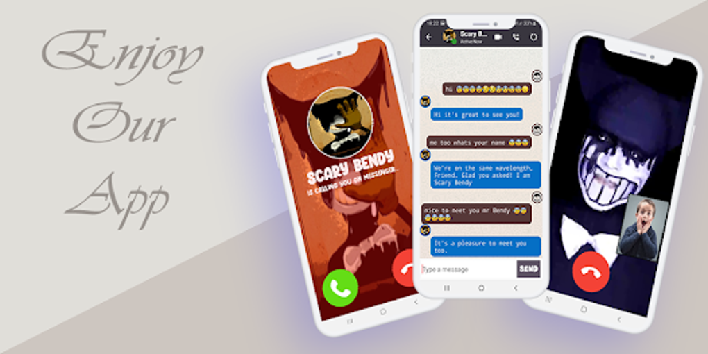 video call prank Scary ink für Android - Download