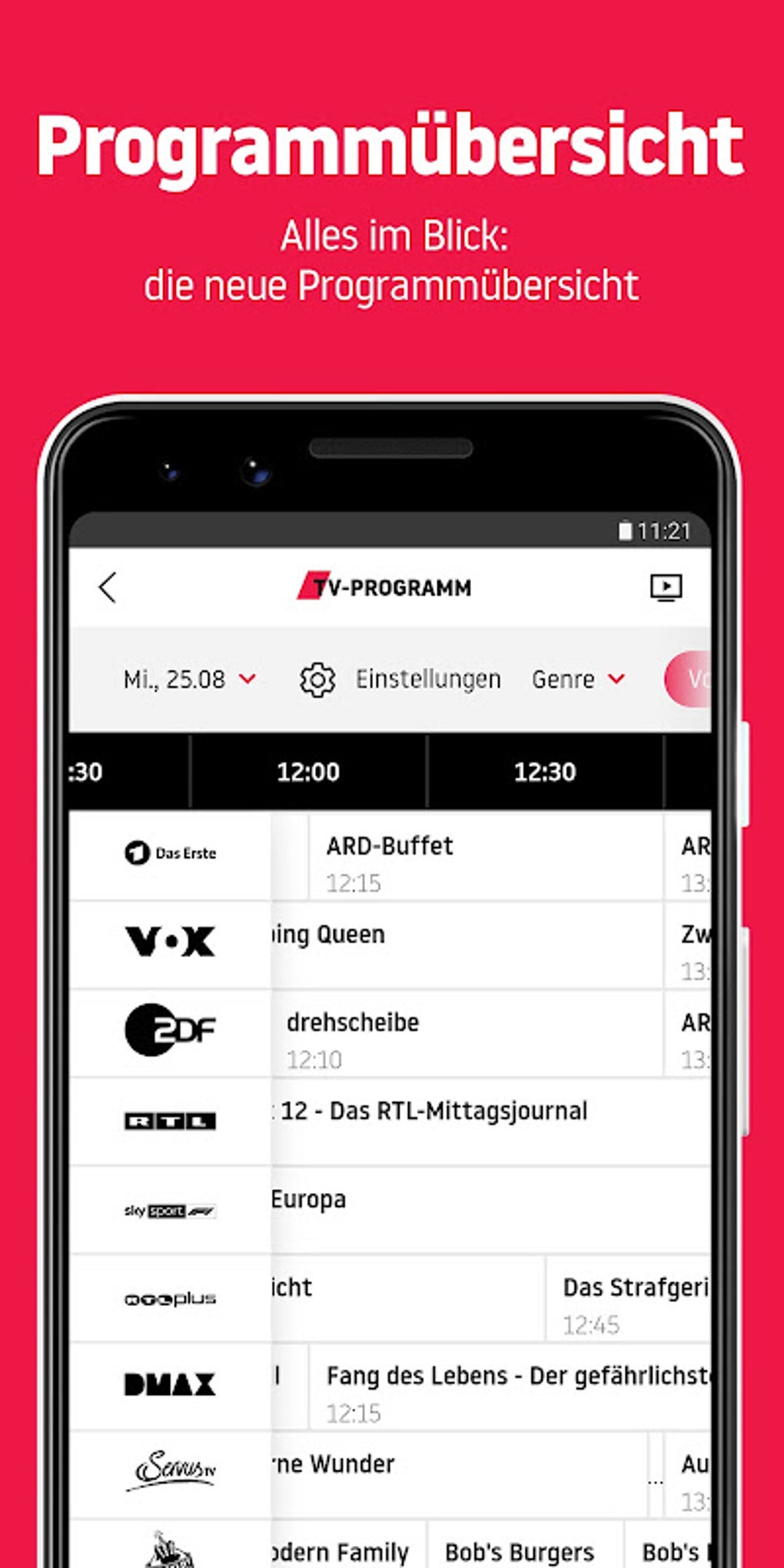 prisma – deine TV-Programm- und Mediatheken-App APK for Android - Download