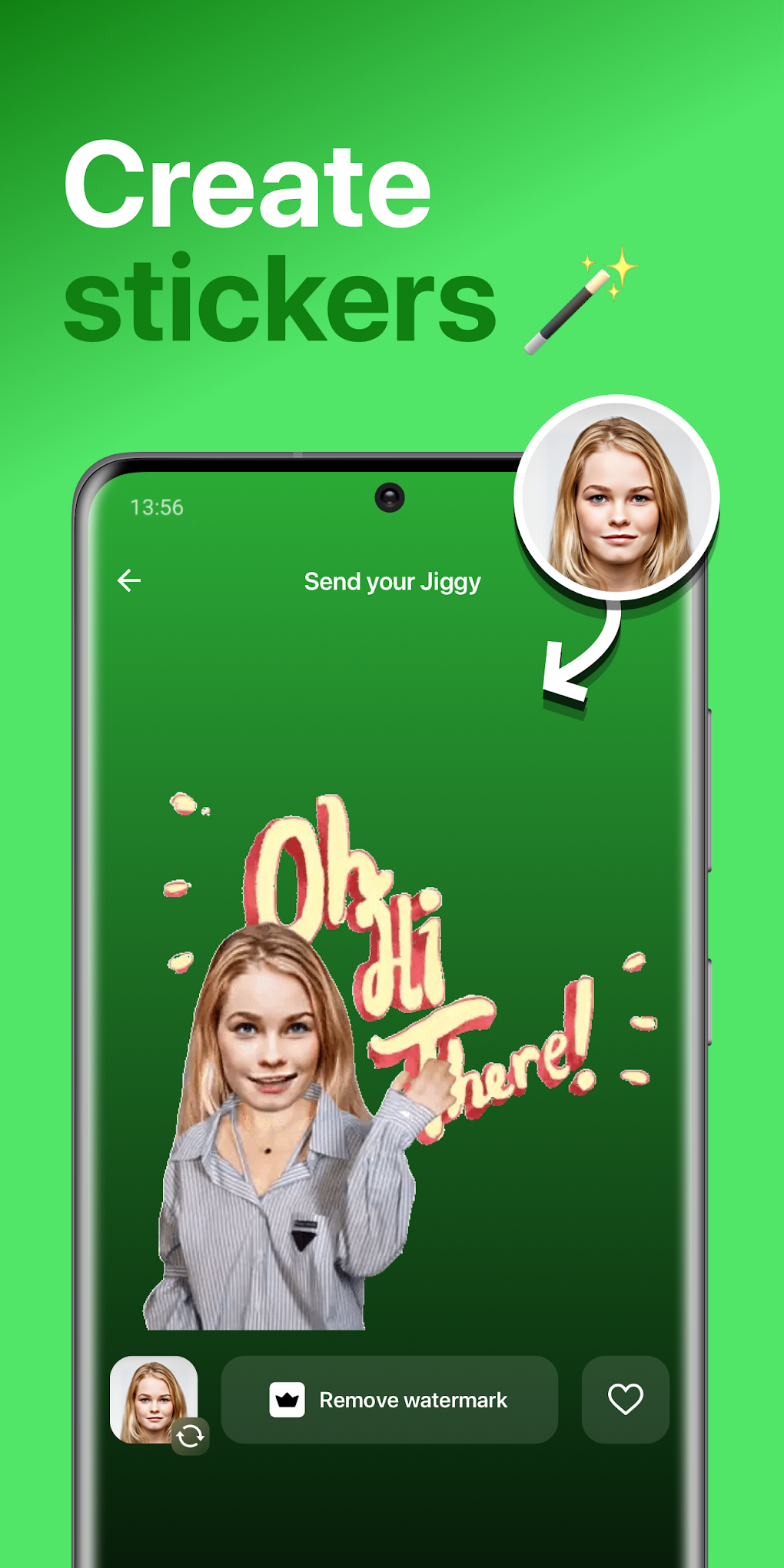 Jiggy: Face Stickers GIFs pour Android - Télécharger