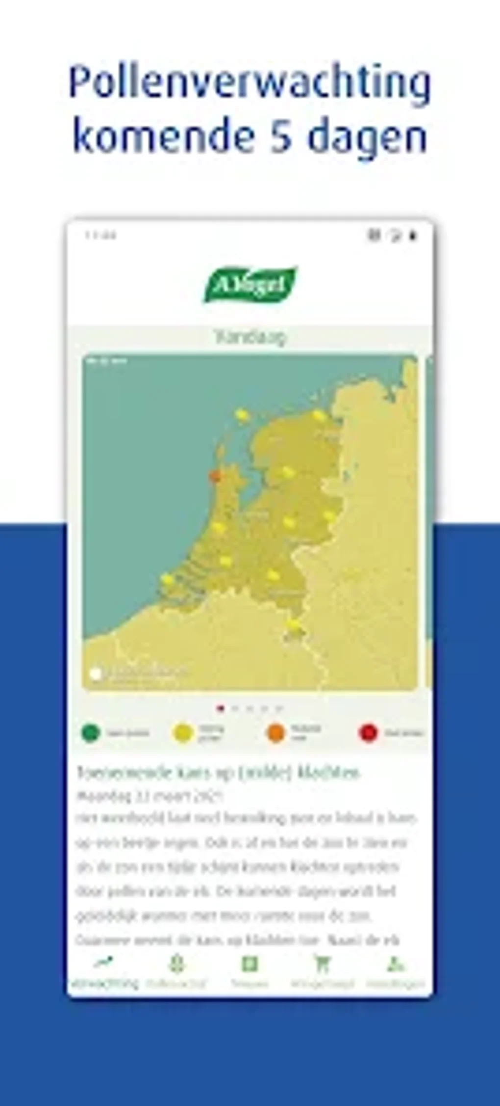 Hooikoorts pollen App for Android - Download