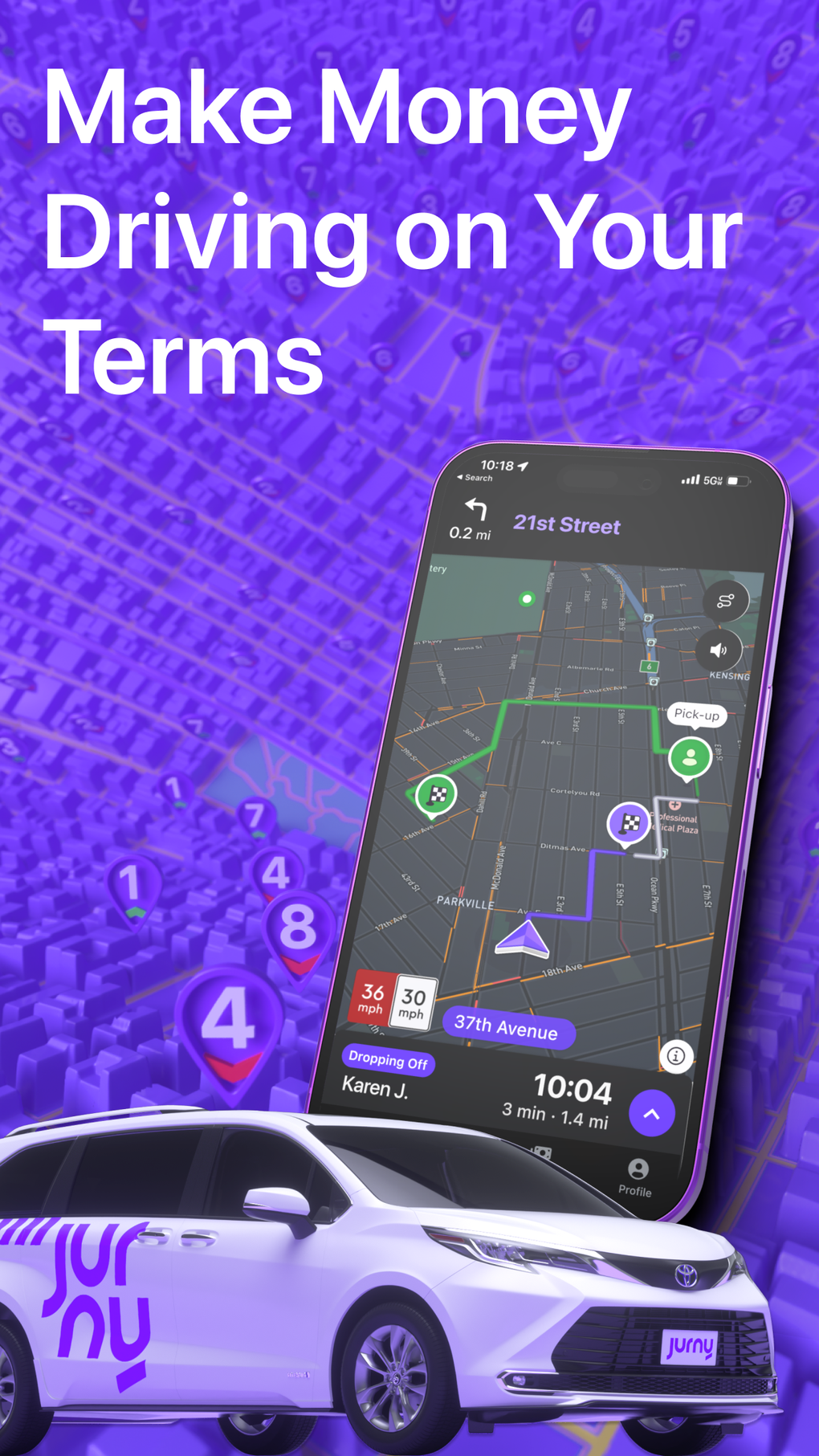 Jurny Driver for iPhone - Download