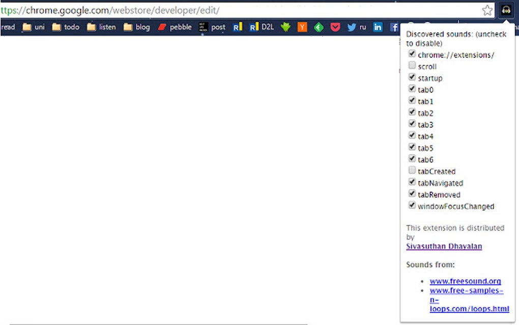 Chrome Sound Effects for Google Chrome - Extension Download