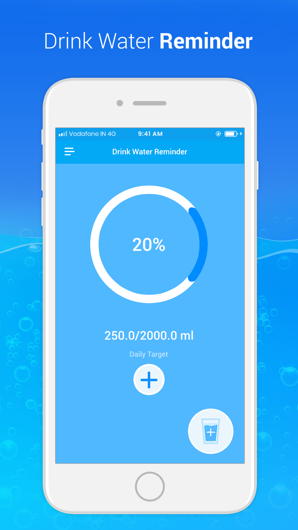 Drink Water Reminder para iPhone - Descargar
