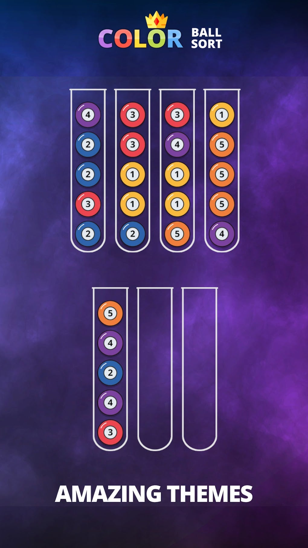 Android için Color Ball Sort - Sorting Puzzle Game - İndir Android için Color Ball Sort - Sorting Puzzle Game - İndir