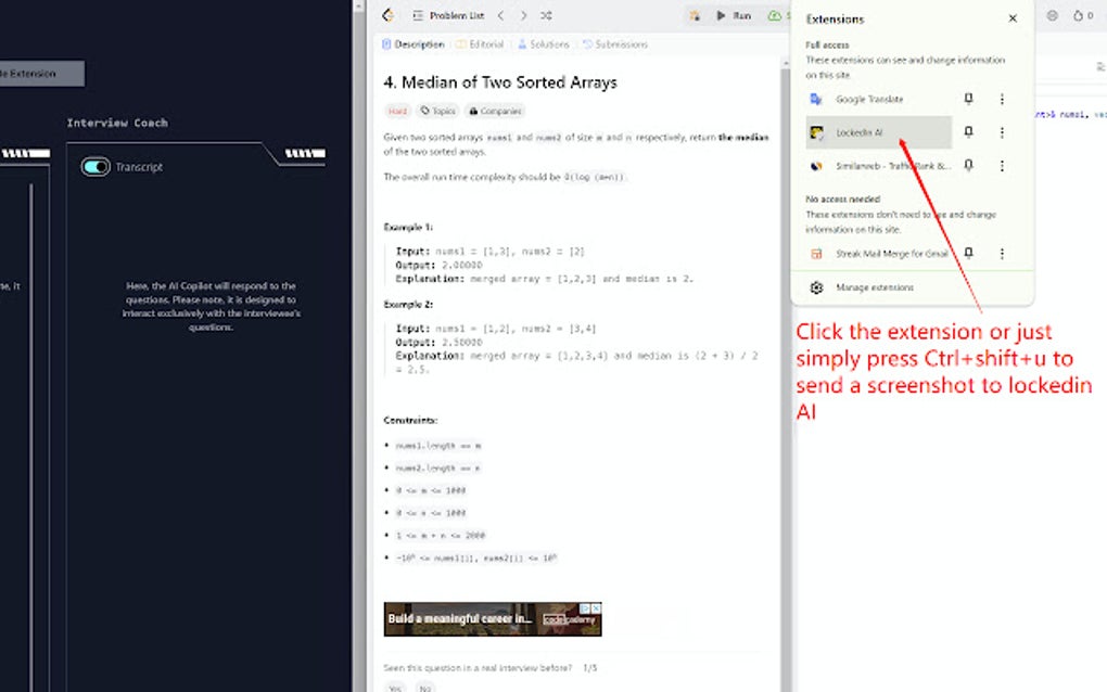 LockedIn AI for Google Chrome - Extension Download