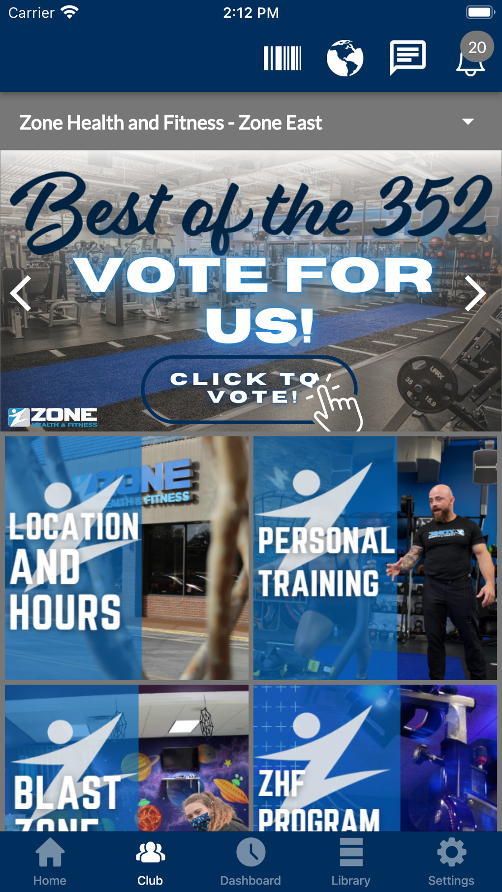 Zone ZHF para iPhone - Descargar