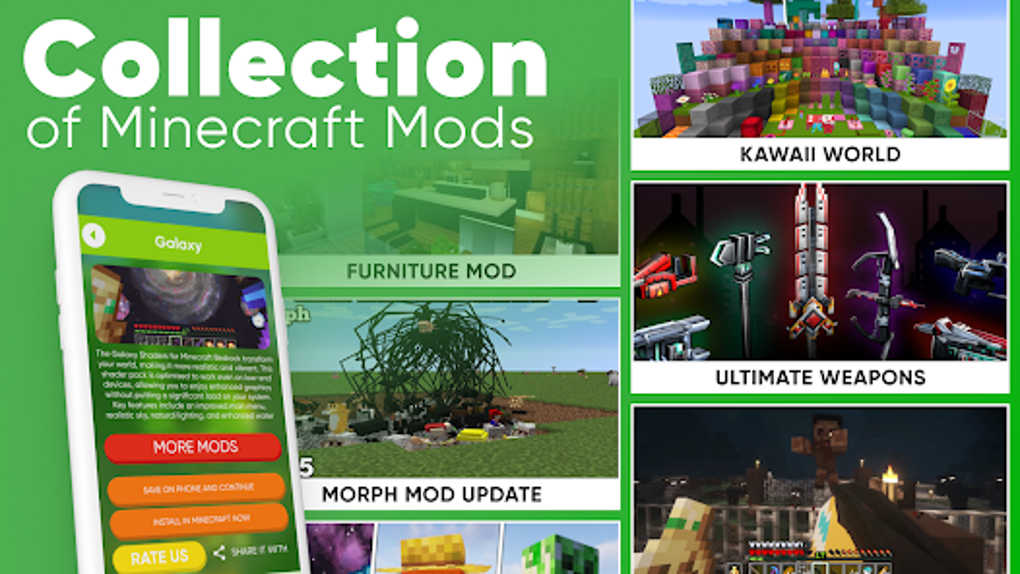 Collection of Minecraft Mods para Android - Descargar