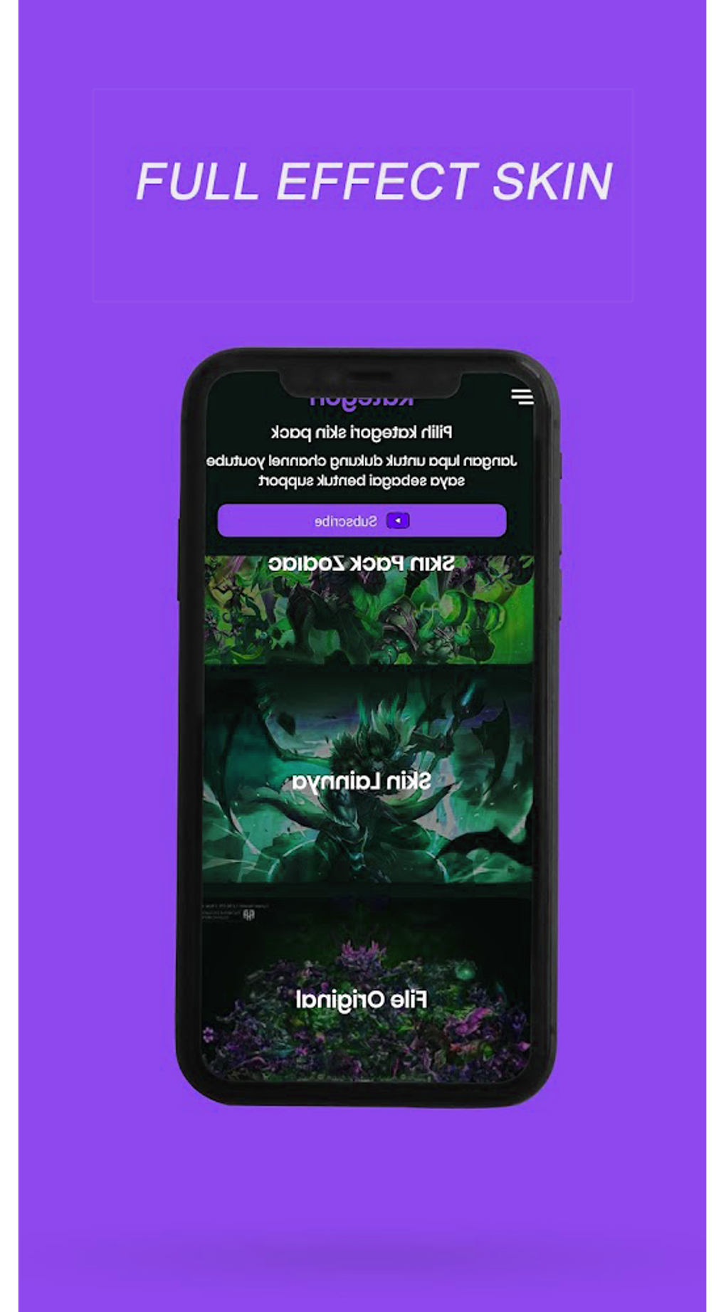 Config ML Skin Tools APK for Android - Download