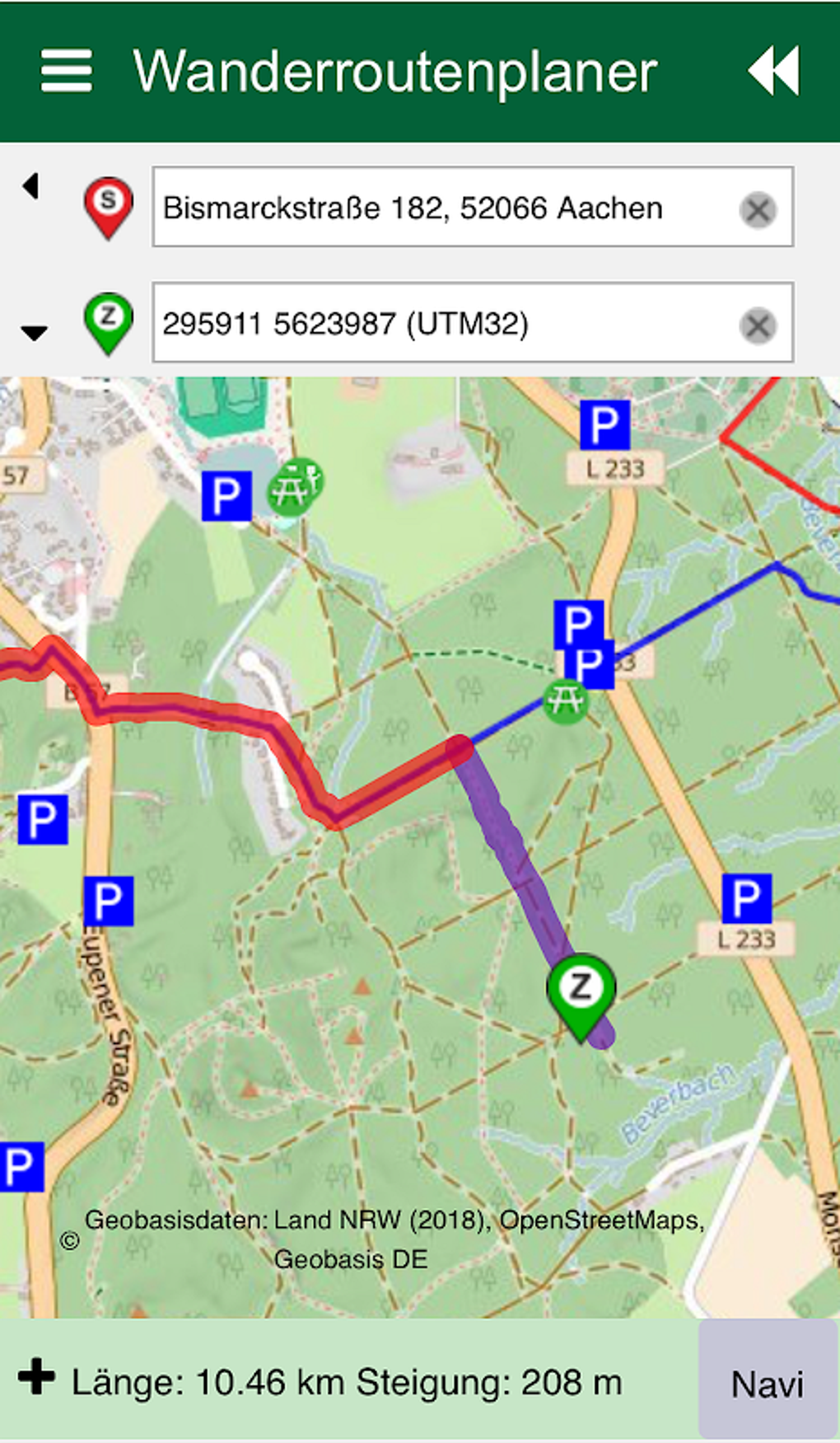 Wanderroutenplaner NRW mobil APK for Android - Download